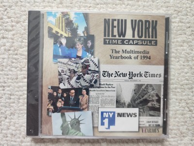 New York Time Capsule: The Multimedia Yearbook of 1994 (CD-ROM, 1994 ...