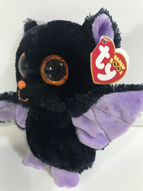 Ty Beanie Boos Swoops The Bat 6" With Glitter Eyes Halloween 2013 MWMT ...