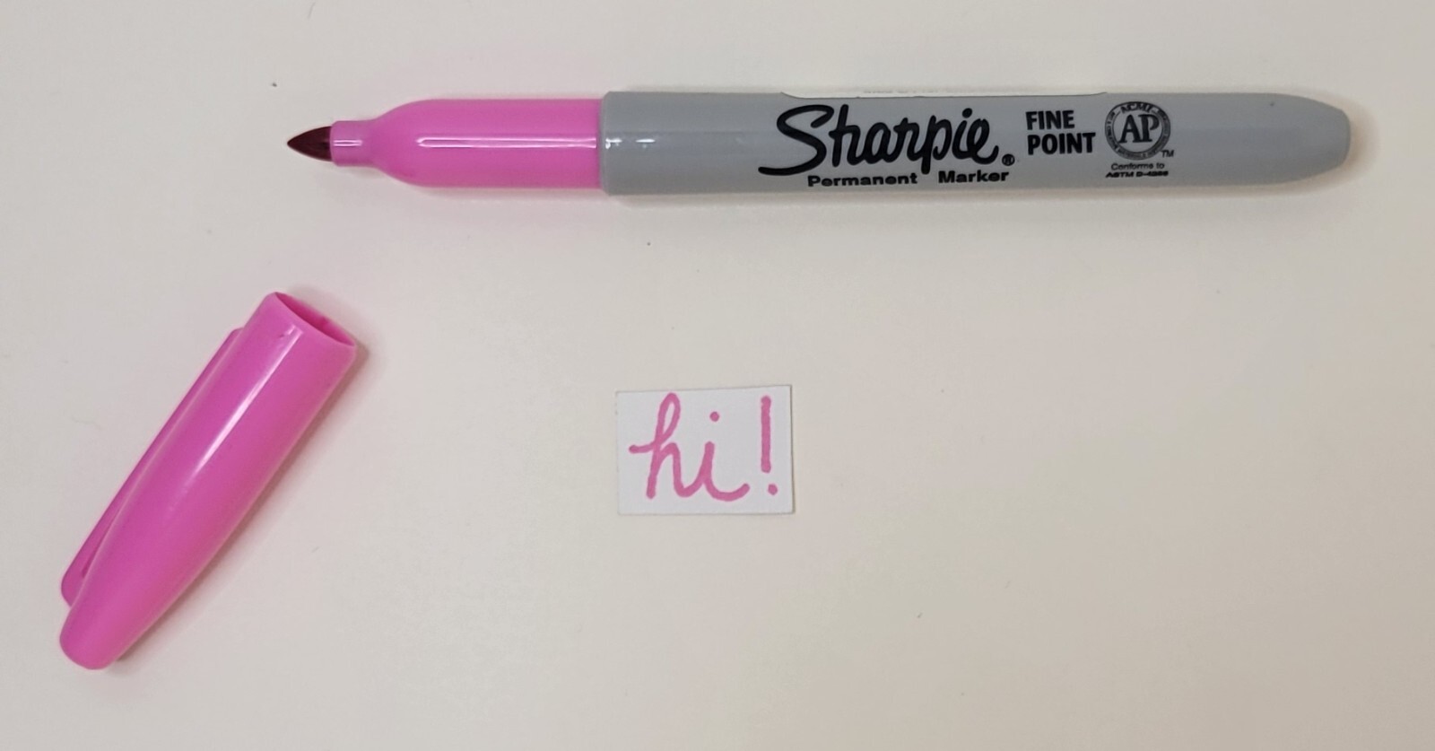 Pink Sharpie Fine Point Permanent Marker 1 Single for sale online | eBay