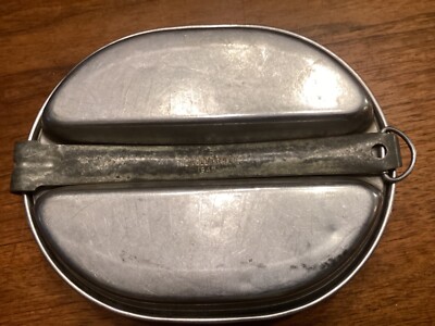 WW2 Stainless Steel mess kit Vollrath no utensils in good shape | eBay