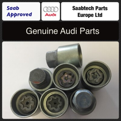 Genuine Audi Locking Wheel Security Bolt Nut Removal Key 17 MM Head ...