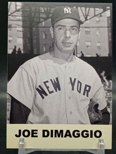 Joe DiMaggio 1988 Baseball Card Kingdom Card New York Yankees | eBay