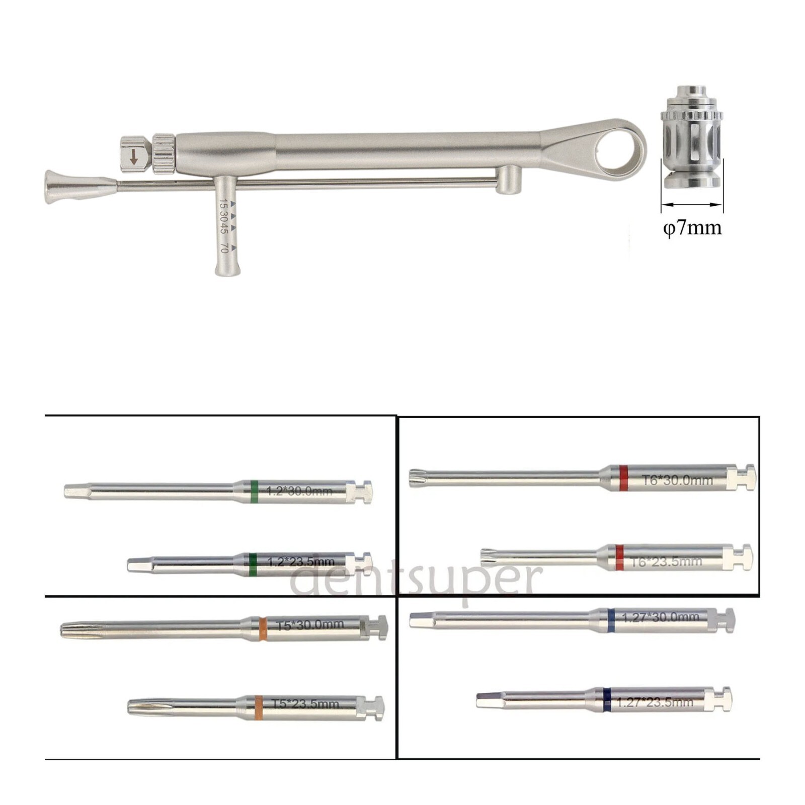 Implant Driver Screwdriver Hex 1.2 Astra 1.27 Latch Torque Wrench ...