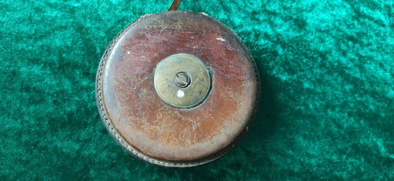 WWII WERMACHT GERMAN MEASURE TAPE 20m HEERESEIGENTUM MASSI 1937 ADLER ...