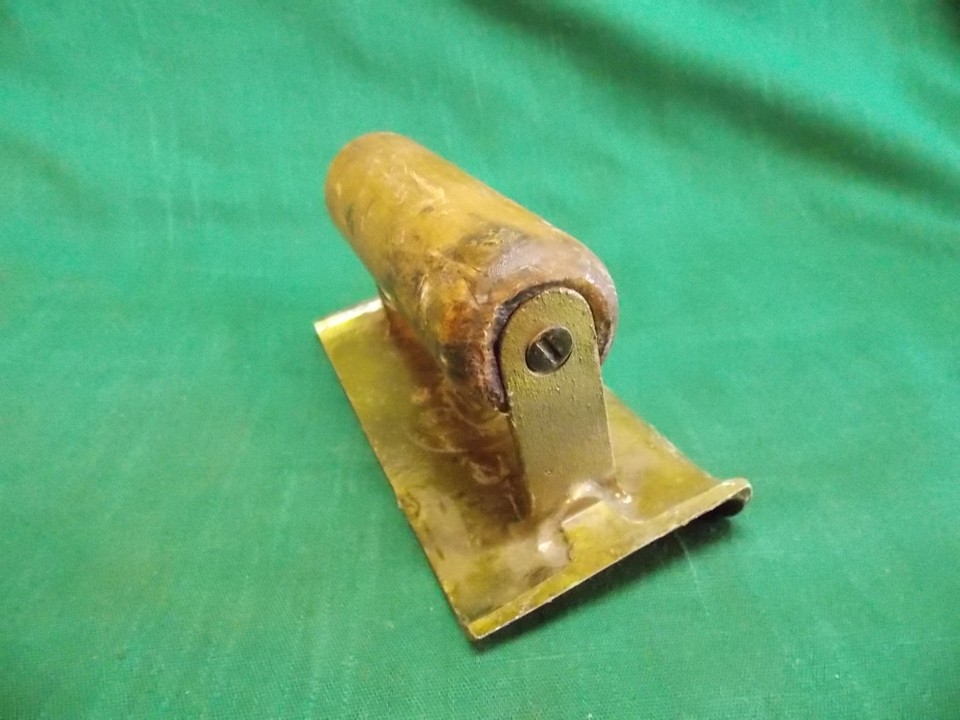 Vintage BELKNAP BLUEGRASS brass concrete masonry edger grooving trowel ...