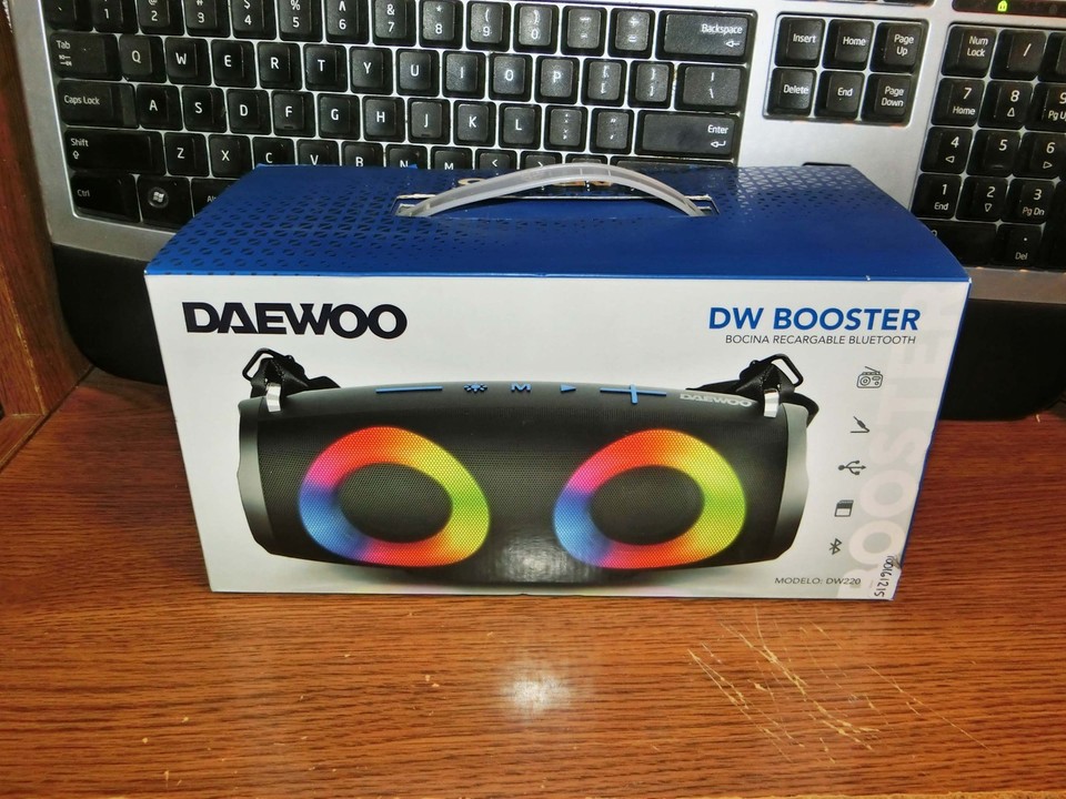 Daewoo DW Booster DW220 LED Bluetooth Rechargeable Speaker | eBay