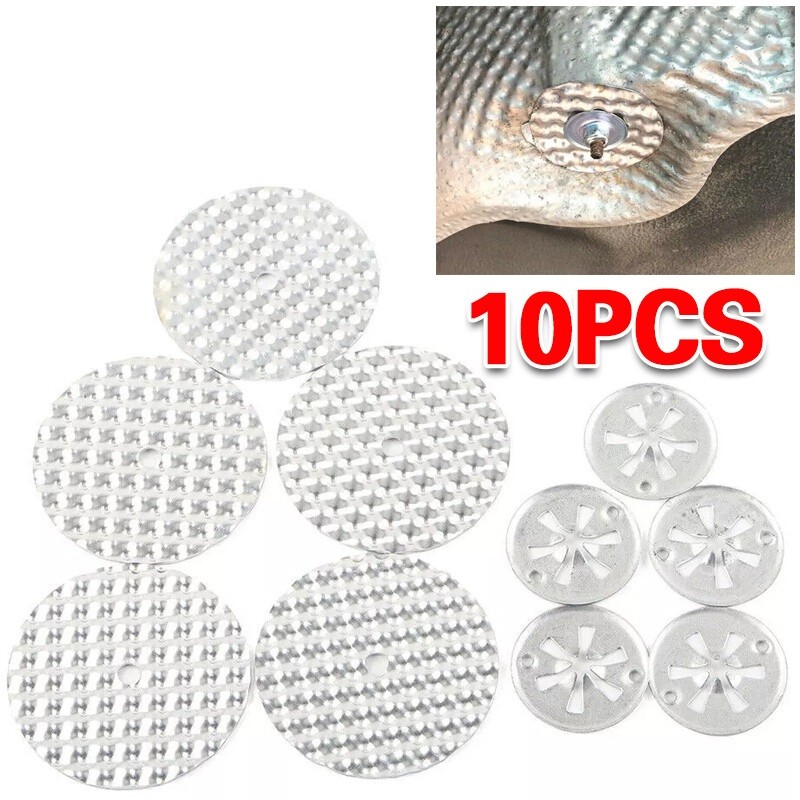 10pcs Heat Protection Plate Heat Shield Attachment Repair Kit ...