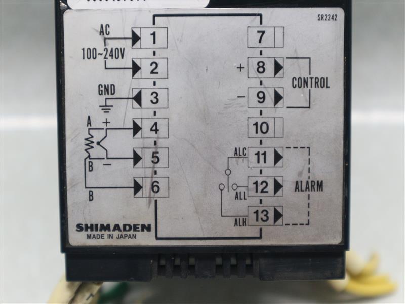 Shimaden SR22 SR2201-218 SR2201218 Digital Temperature Controller | eBay