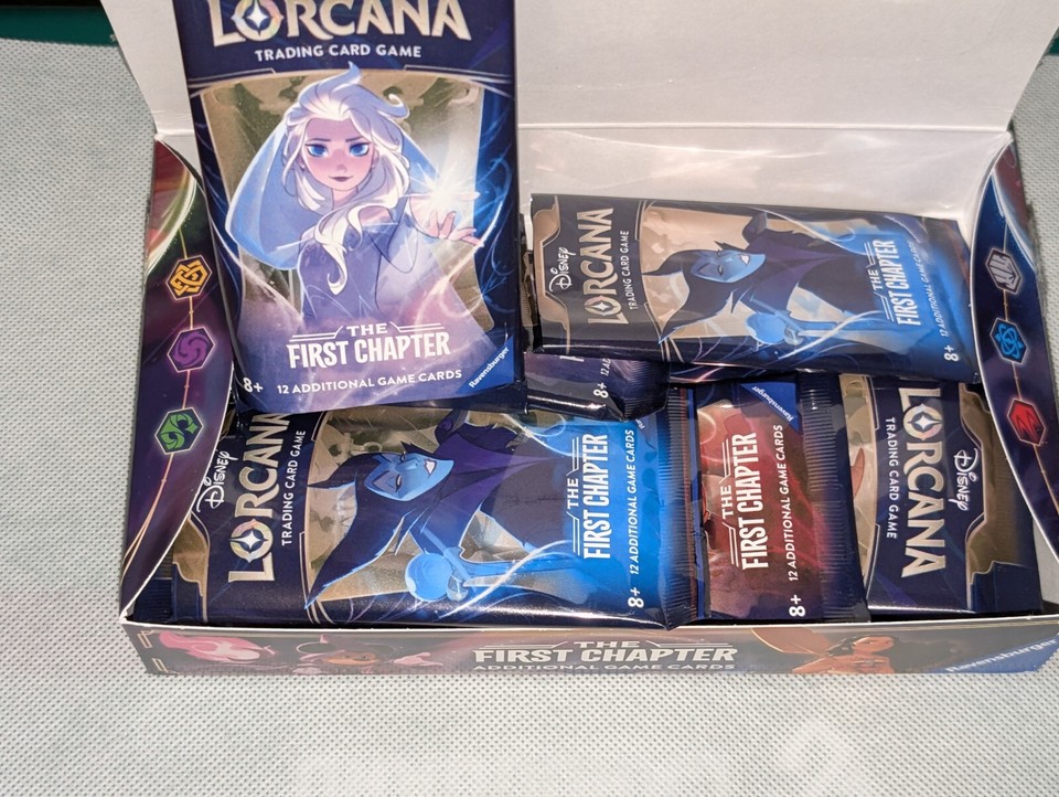 Disney Lorcana: The First Chapter Booster Box (Empty) - Booster Pack ...