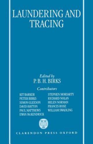 Laundering and Tracing by Peter Birks (1996, Hardcover) for sale online ...
