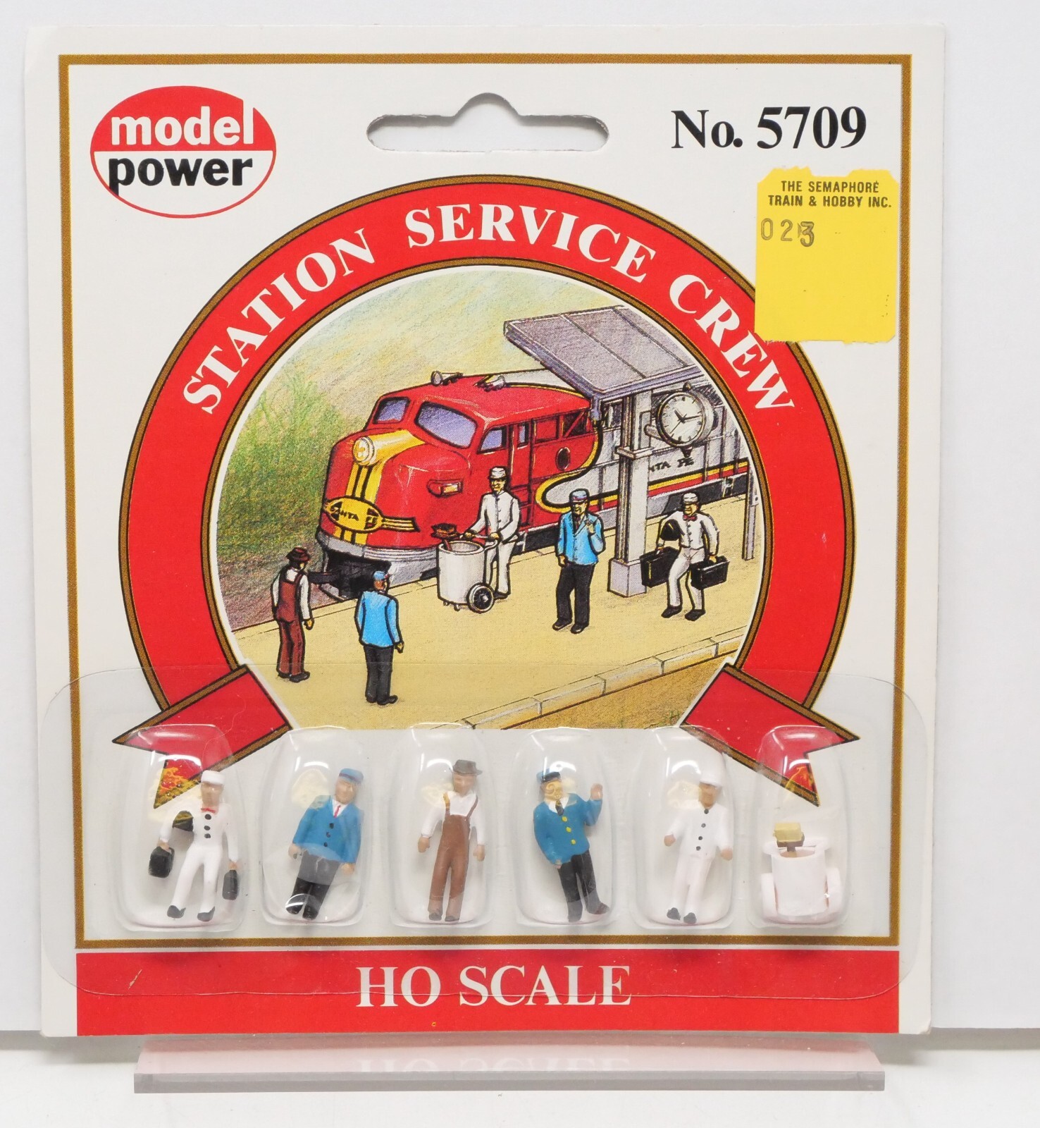 Model Power 5709 Mini-Figures, Train Station Service Crew, HO Scale | eBay