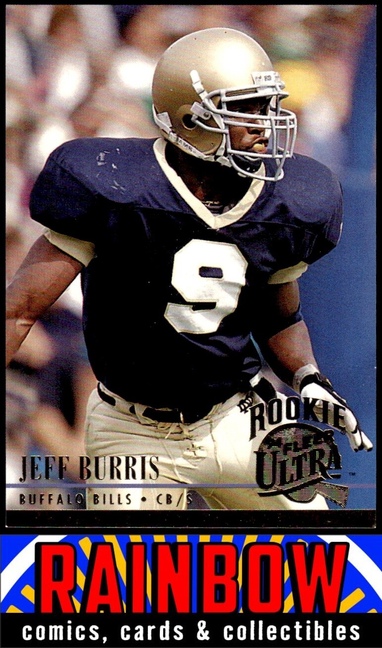1994 Ultra #24 Jeff Burris Rookie Buffalo Bills | eBay