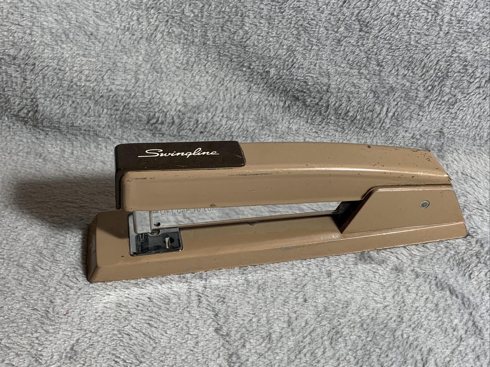 Vintage Swingline 747 Stapler 94-41 Made In USA 8" Tan Brown Retro | eBay