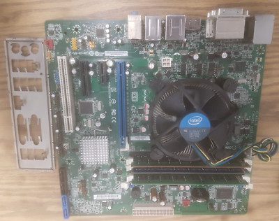 Intel DQ67SW Motherboard with Core i7-2600, 8GB RAM, I/O Shield ...
