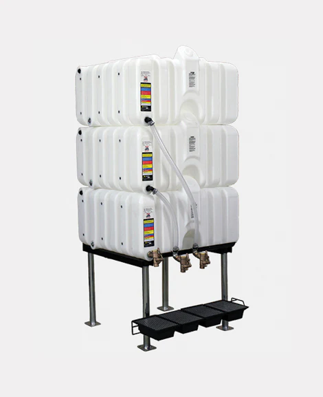 Rhino Tuff Tanks 80/80/80 Gallon Gravity Feed Stackable Tank System | eBay