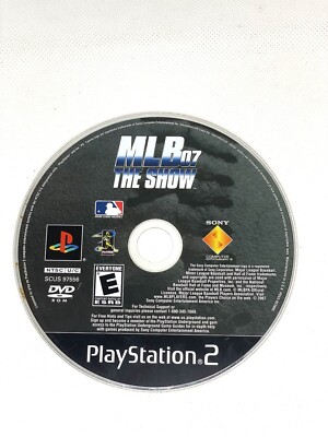 MLB The Show 07 PlayStation 2 PS2 Video Hame Disc Only Tested CLEAN ...