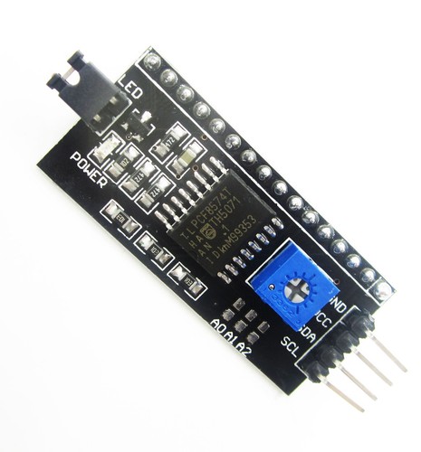 5PCS IIC/I2C/TWI/SP I Serial Interface Board Module Port For 1602LCD ...