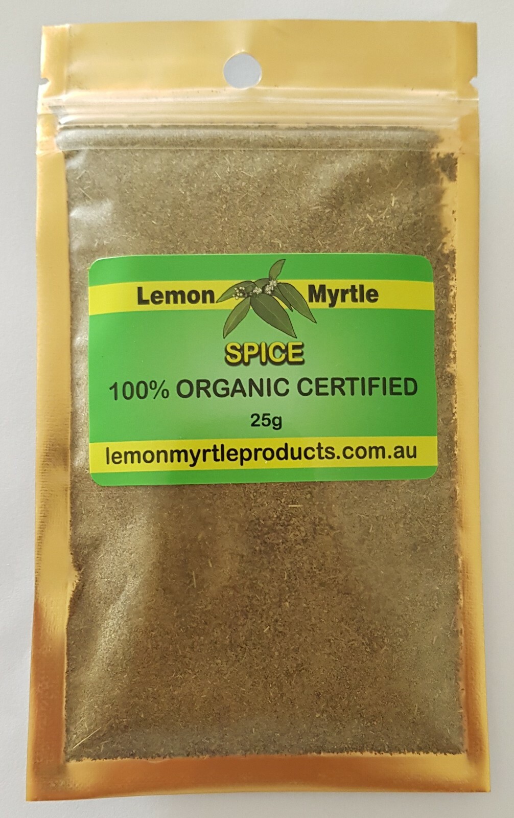 Lemon Myrtle Ground Leaf CERTIFIED ORGANIC 25 G pack | eBay