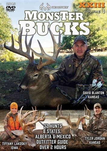 Realtree Monster Bucks XXIII Volume 1 DVD Video (2015 Release) 15DR1 ...