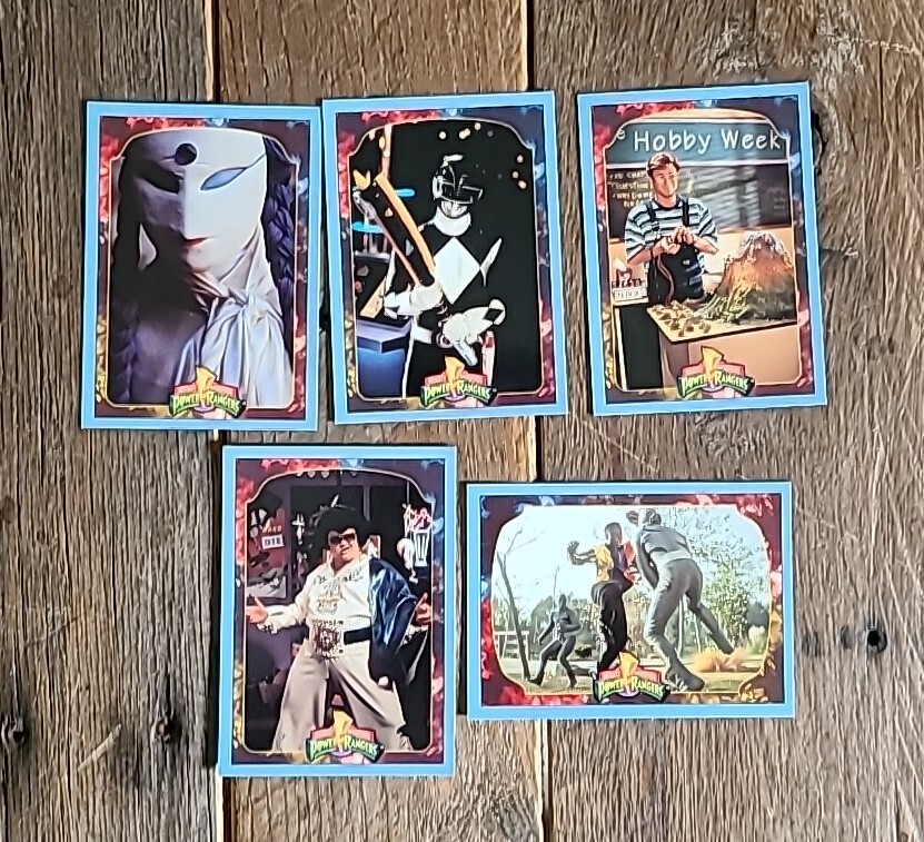 Lot of 5 Power Rangers Trading Cards 1994 | eBay