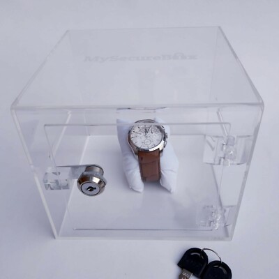 MySecureBox Lockable box product display quarantine shop fitting retail ...