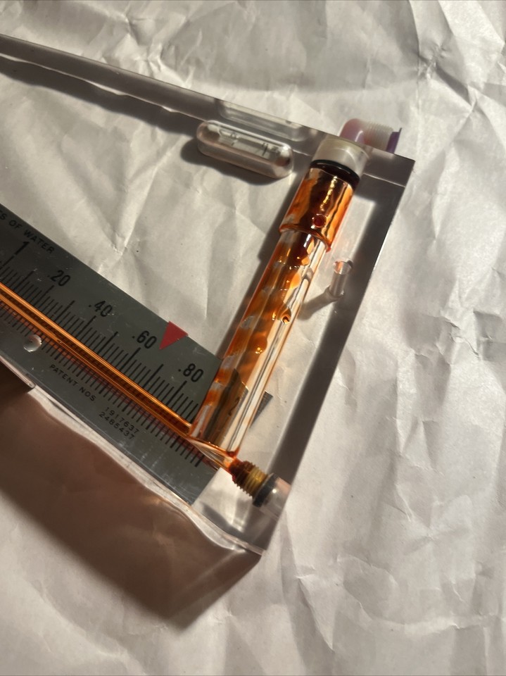 Dwyer 252 Inclined Manometer Air Filter Gauge | eBay