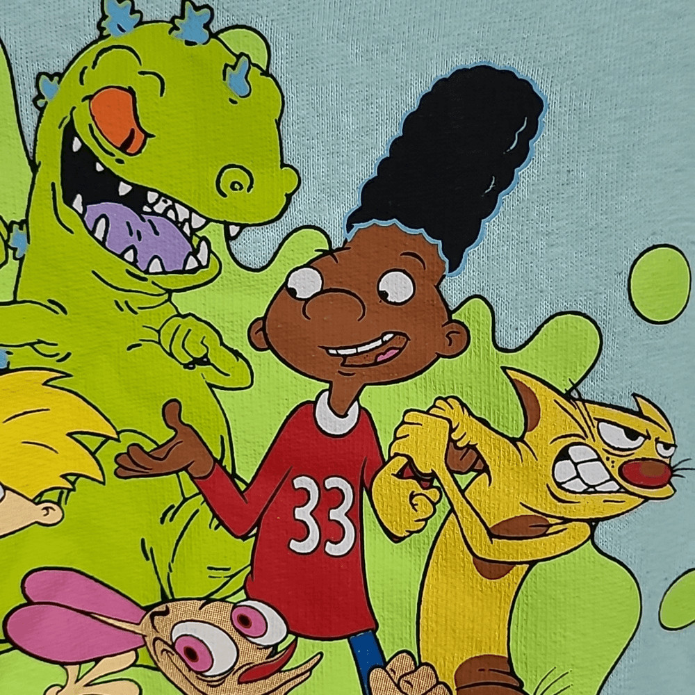 Nickelodeon Rugrats Unisex Medium Mint Green Graphic … - Gem
