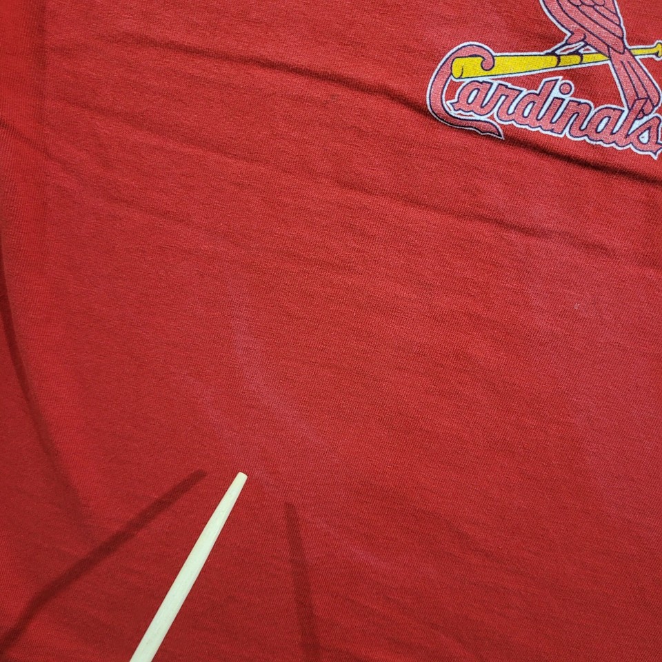 St. Louis Cardinals Shirt Youth Large Red Nike Crew Neck MLB Graphic ...