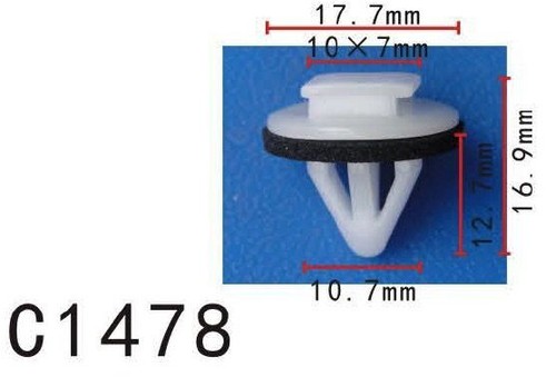 20pcs Fit Toyota 75867AC020 Body Side moulding Clip - Autobahn88 | eBay