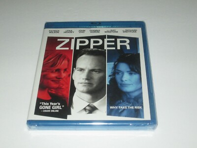 Zipper Blu-Ray 2015 Patrick Wilson Lena Headey John Cho Political ...