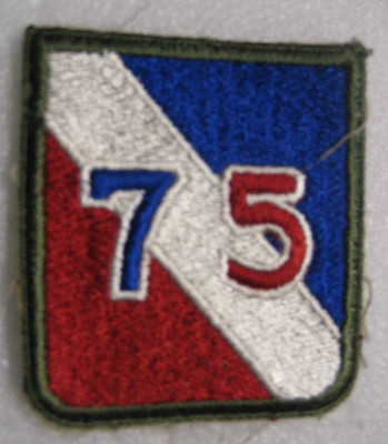 /US Army Patch 75th Division 1950s | eBay
