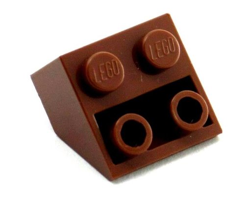 20 LEGO Reddish Brown Slope Brick 2 x 2 Inverted (3660) - (20 Pieces ...