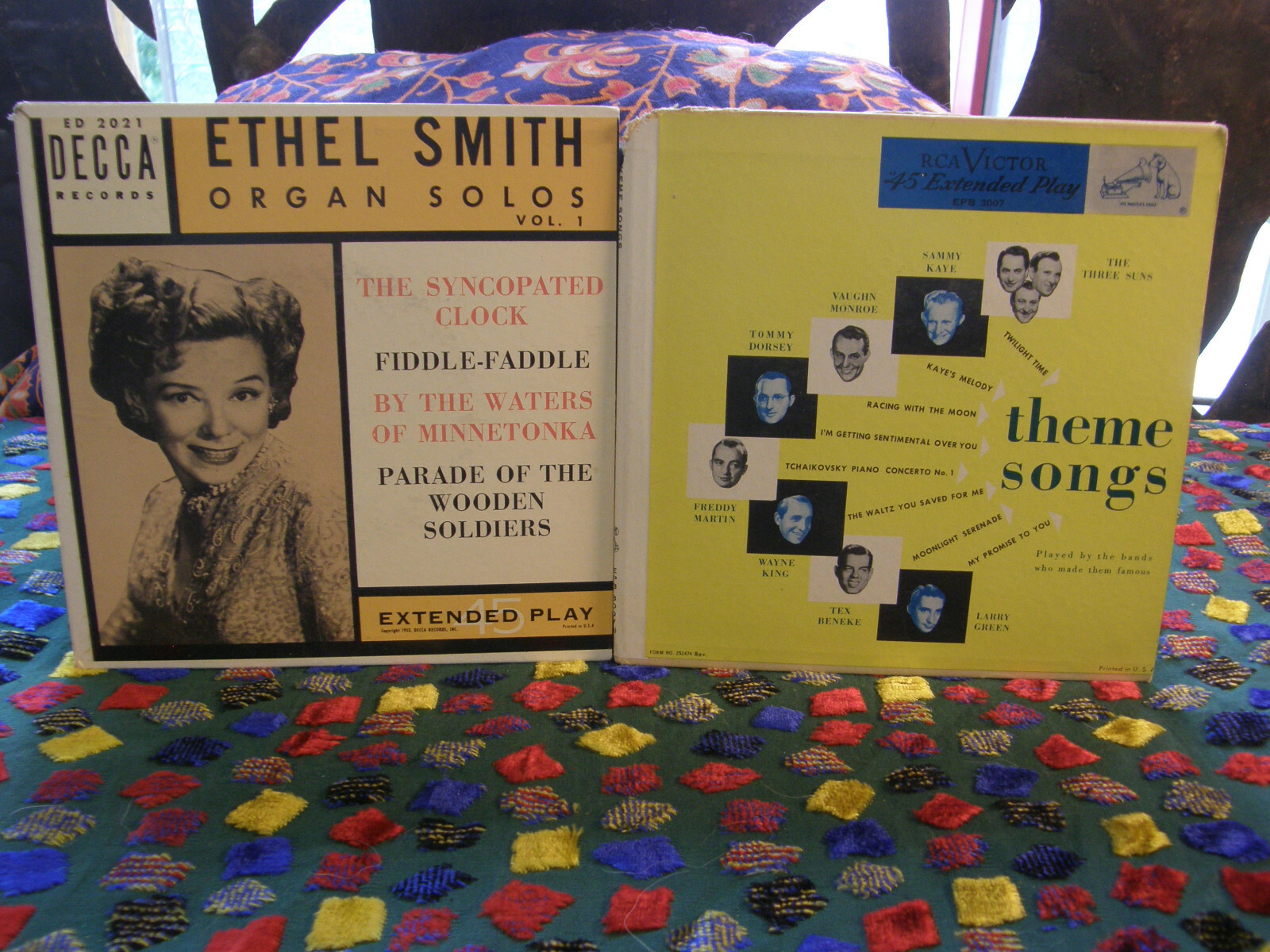 Organ Solos, Vol. 1 Ethel Smith ED 2021 7” 45 EP Theme Songs Played By ...