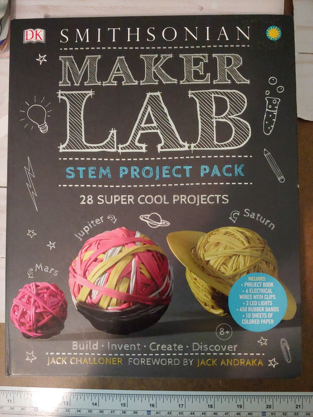 Smithsonian 28 Science Projects by Jack Challoner Maker Lab | eBay