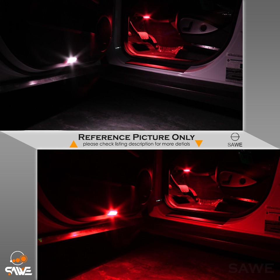 15x For 1984 - 1996 Chevy Corvette C4 Interior LED Lights Bulb Package ...