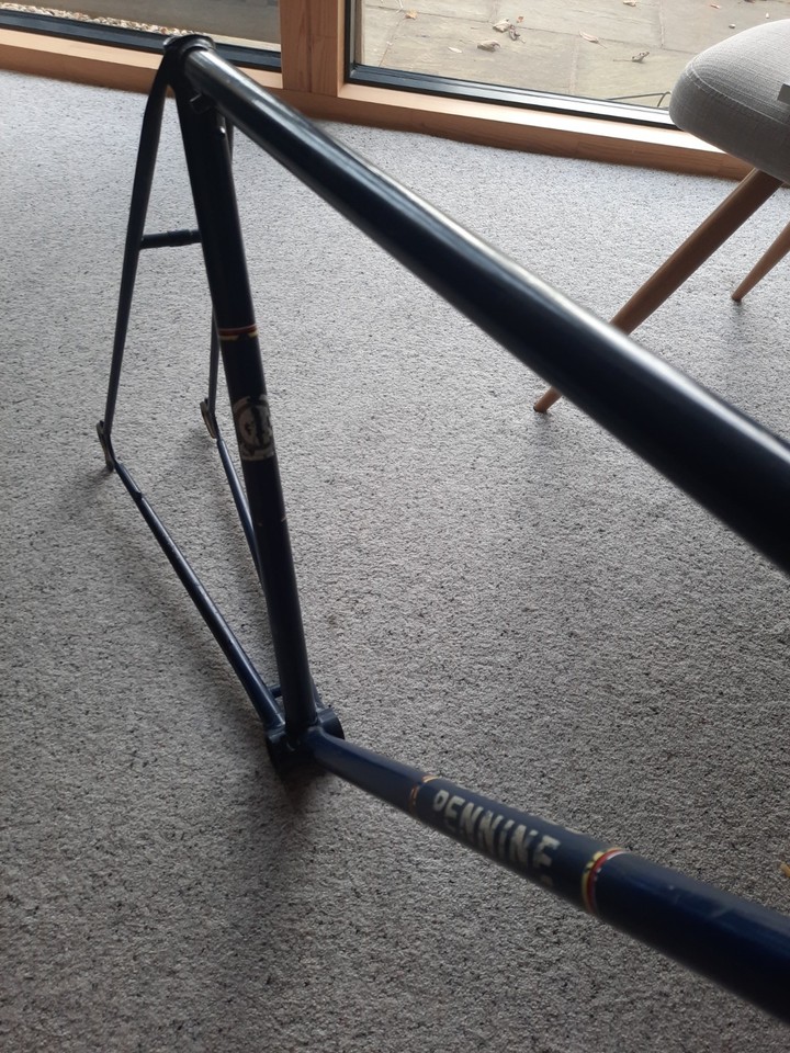 Vintage 1960s Pennine 22" frame and forks, Nervex, Campagnolo | eBay UK