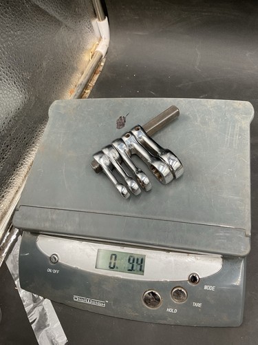 Mac Tools Sae Standard 3/8 Dr Torque Adapter Set Of 5 - 3/4 11/16 5/8 9 ...