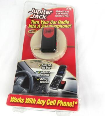 Jupiter Jack Cellular Cellphone Hands Free Car Speakerphone Converter 6 ...