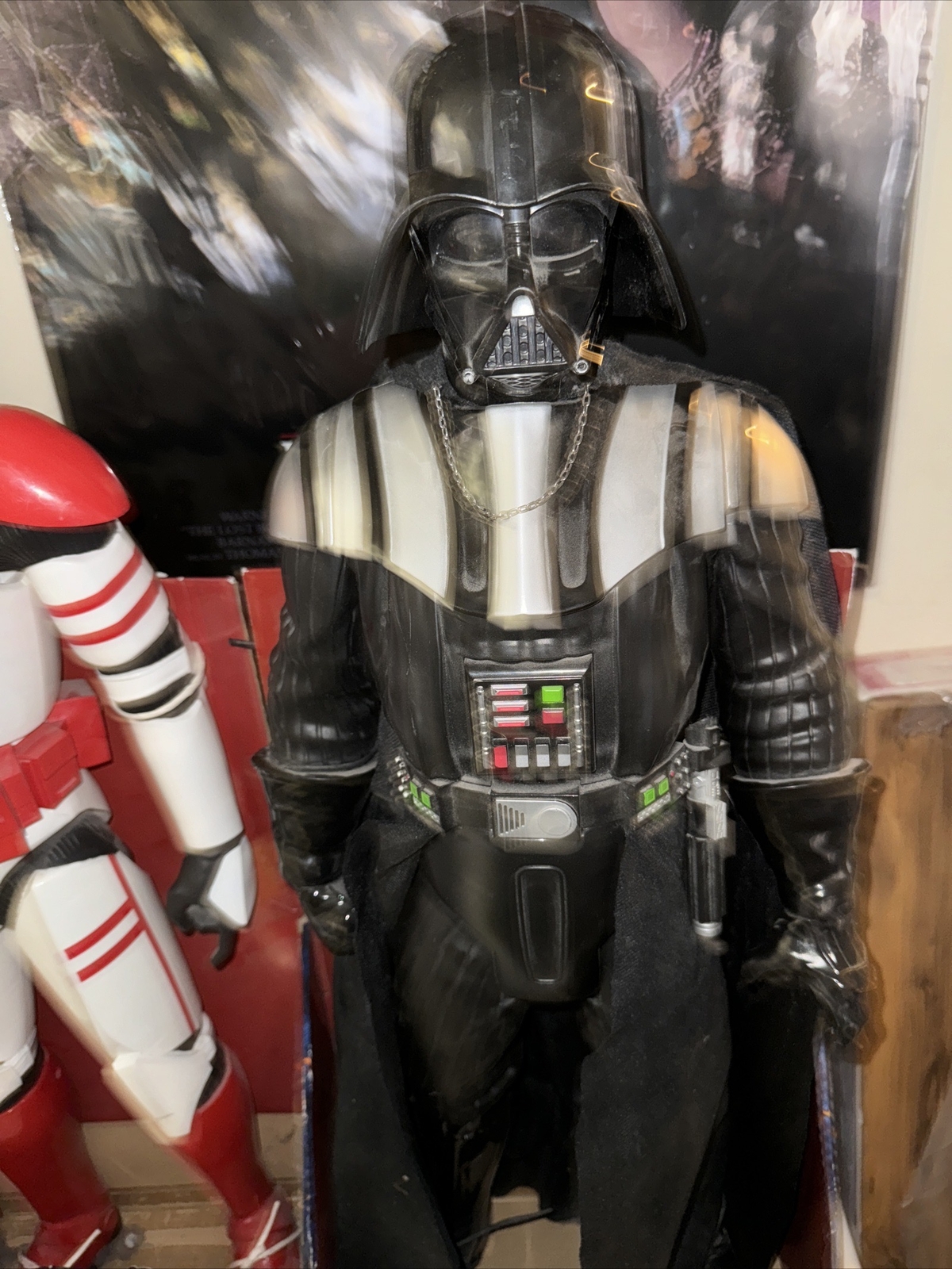 Star Wars Darth Vader Red Clone Shock Trooper Giant 31" Inch Action ...