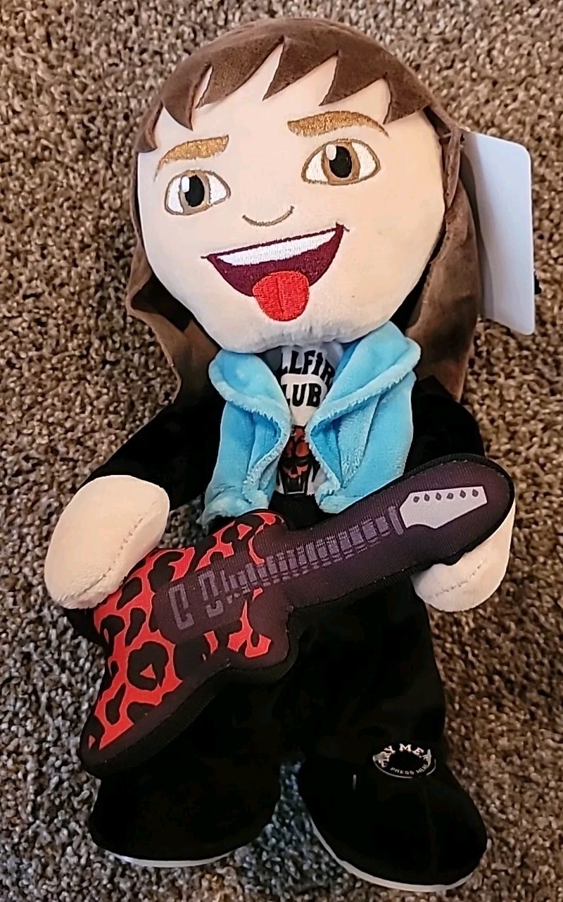 Netflix Stranger Things Eddie Munson Animated Plush Guitar Rocker | eBay