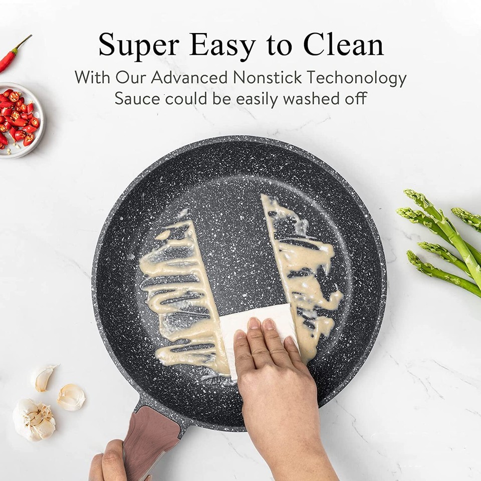 30 Piece Cookware Set Pots and Pans Set Kitchen Granite Non Stick ...