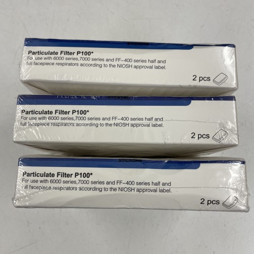 3 PAIR P100 Replacement Respirator Protection Cartridge Filter Canada ...
