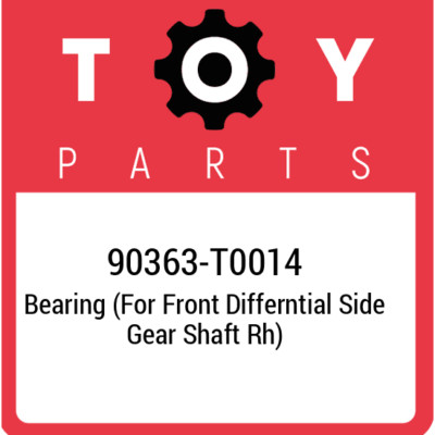 90363-T0014 Toyota Bearing (for front differntial side gear shaft rh ...