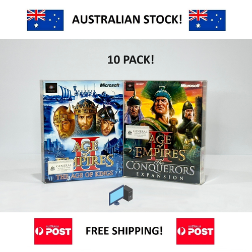 10 x PC 'Slim' Thick Game Box Protectors Clear Case Cover - 0.5 mm ...