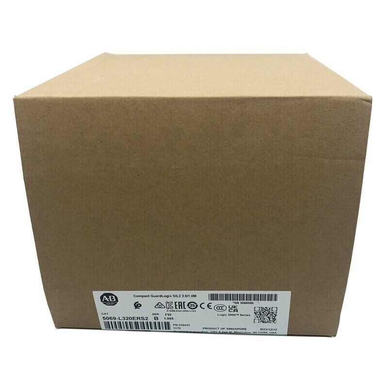 AB 5069-L320ERS2 GuardLogix 5380 PLC Processor Compact New US Free Tax ...