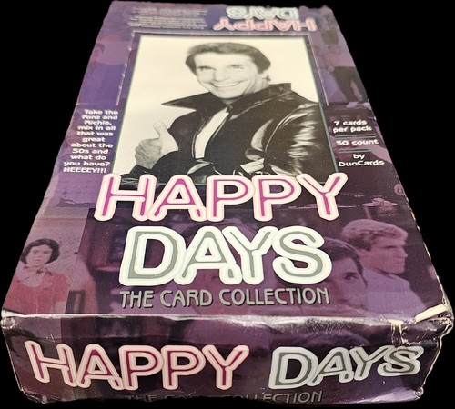 1998 Happy Days DuoCards Complete Wax Box - 30 packs (Henry Winkler) | eBay