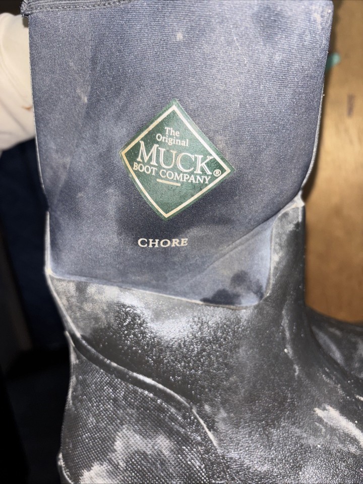 Muck Chore Men's Mid Boot - Black, Size 11 | eBay