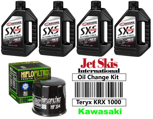 Oil Change Kit Kawasaki KRX 1000 Teryx 4 2020 2021 2022 2023 | eBay