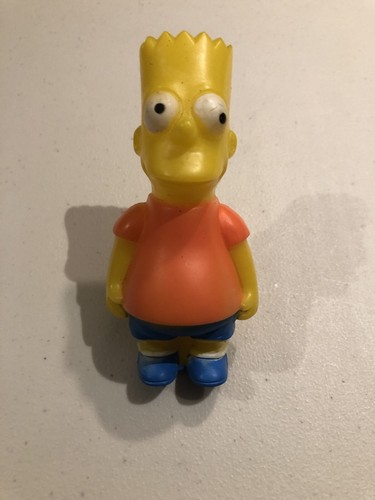 Vintage Bart Simpson Night Light 1990 Red Shirt Blue Pants Works | eBay