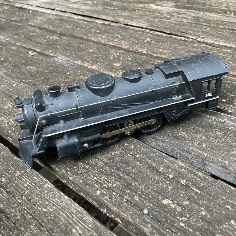 Scarce Marx O-Gauge Train #666 Diecast 2-4-2 Electric Steam Loco With ...